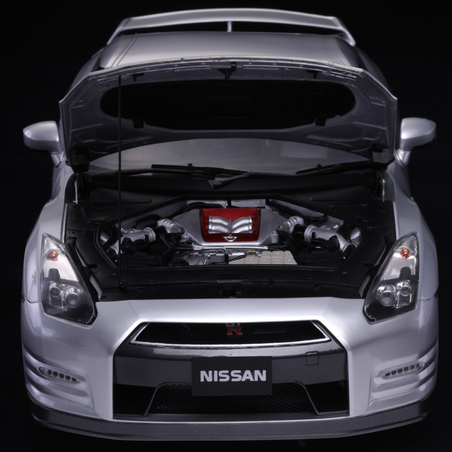 週刊日産GT-R01 画像｜超精密! 全長583mm、重量10kgの1/8GT-Rが毎週発売されます【週刊 NISSAN GT-R ...