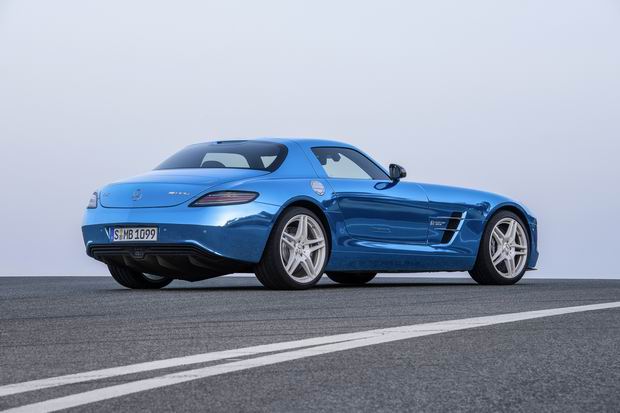 SLS_AMG_ED_105 画像｜【動画】世界一パワフルな電気自動車、ベンツSLS AMG エレクトリックドライブの走りを公開 | clicccar.com