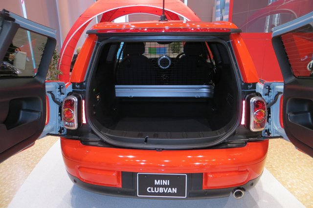 BMW MINI CLUBVAN PUMA 5 画像｜荷物がもっとも積めるBMW MINI CLUBVANデビュー！ 価格は282万円 ...