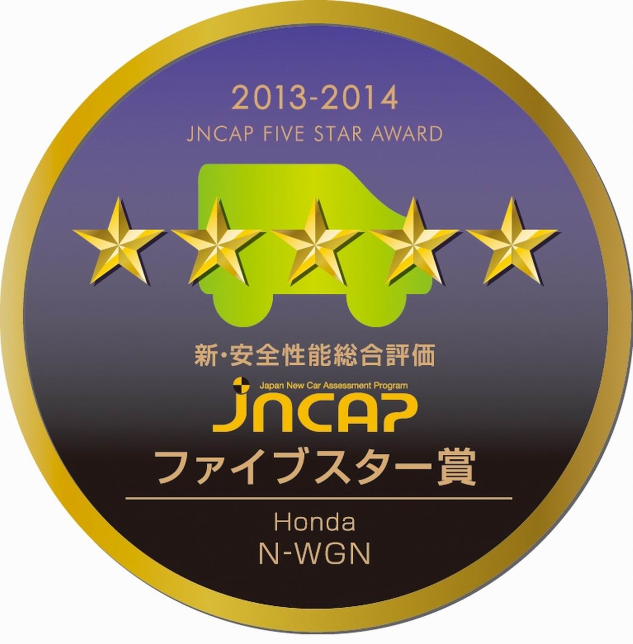 N-WGN_JNCAP12 画像｜フィットより高得点! ホンダN-WGNが「軽自動車部門 JNCAP大賞」 | clicccar.com