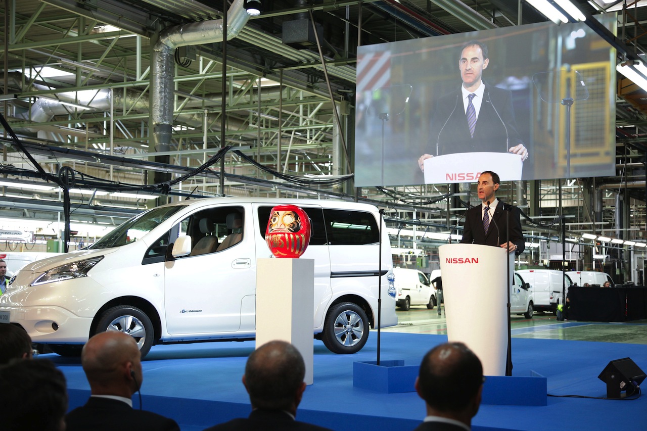 e_nv200_02 画像｜商用EVバン日産e-NV200がスペインで生産スタート | clicccar.com