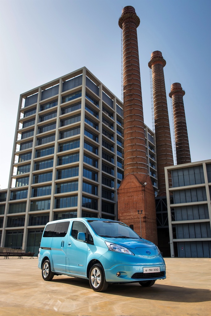 e_nv200_03 画像｜商用EVバン日産e-NV200がスペインで生産スタート | clicccar.com