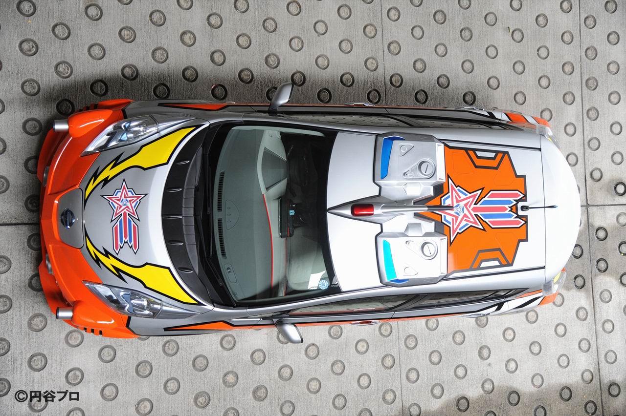 nissan_ultra_leaf10 画像｜「ウルトラマンギンガS」で日産の電気自動車が活躍! | clicccar.com