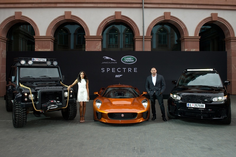 Spectre cast members Naomie Harris and David Bautista are reunited with ...