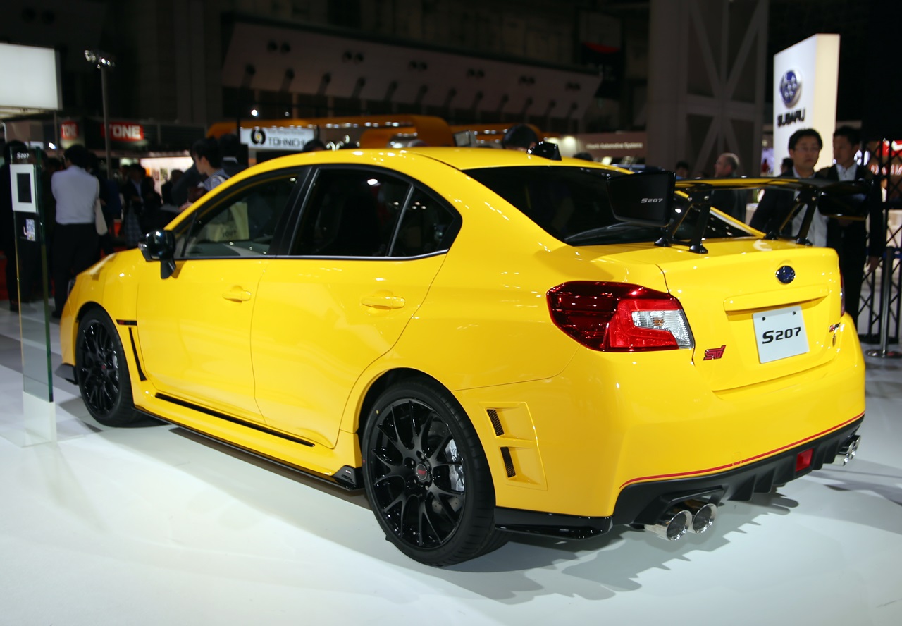 SUBARU_STI_S207 画像｜【東京モーターショー15】今年はパンチの効いた「スポーツカー」がショーを盛り上げる ...