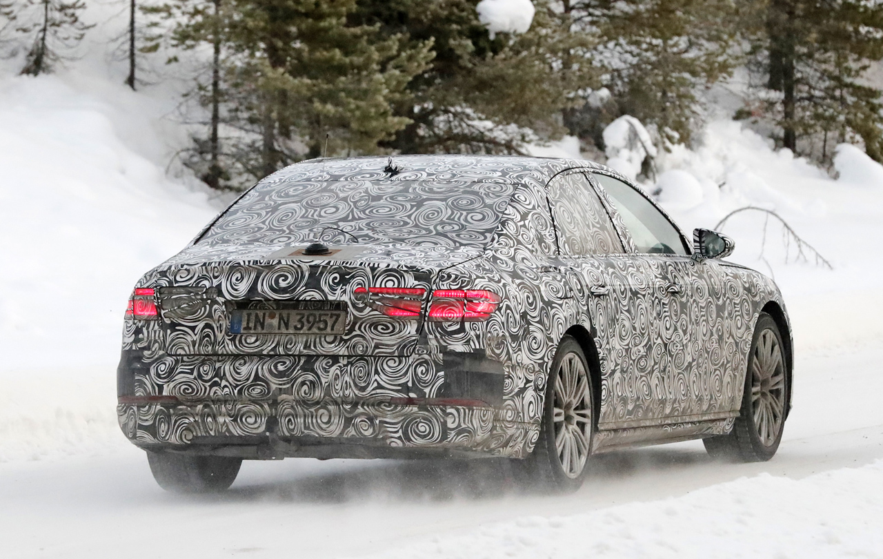 audi-a8-winter-11 画像｜自動運転機能＆ハイテクはどこまで進化する？ アウディ旗艦サルーン「A8」次期型をキャッチ ...