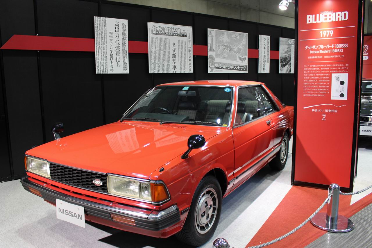 1979_bluebird 画像｜1955年製クラウンなど時代を彩った名車も展示。人とくるまのテクノロジー展で国産車の進化を一気に感じた ...