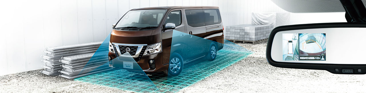 170713-10-source 画像｜働くクルマの安全性を向上。自動ブレーキなどの安全装備が充実した、日産NV350キャラバンのマイチェン ...