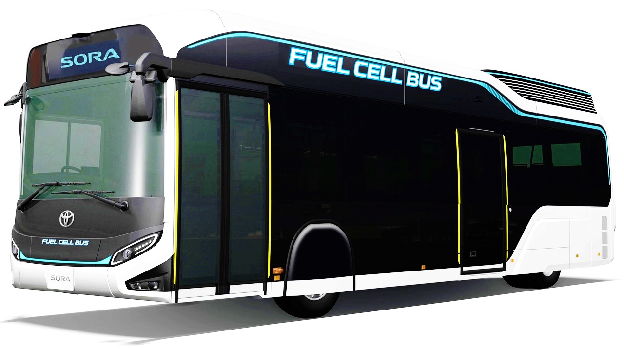 TOYOTA_FC-BUS 画像｜トヨタが「自動横付け機能」搭載のFCバスを2018年に発売、 東京五輪に向け都内に100台以上導入【東京 ...