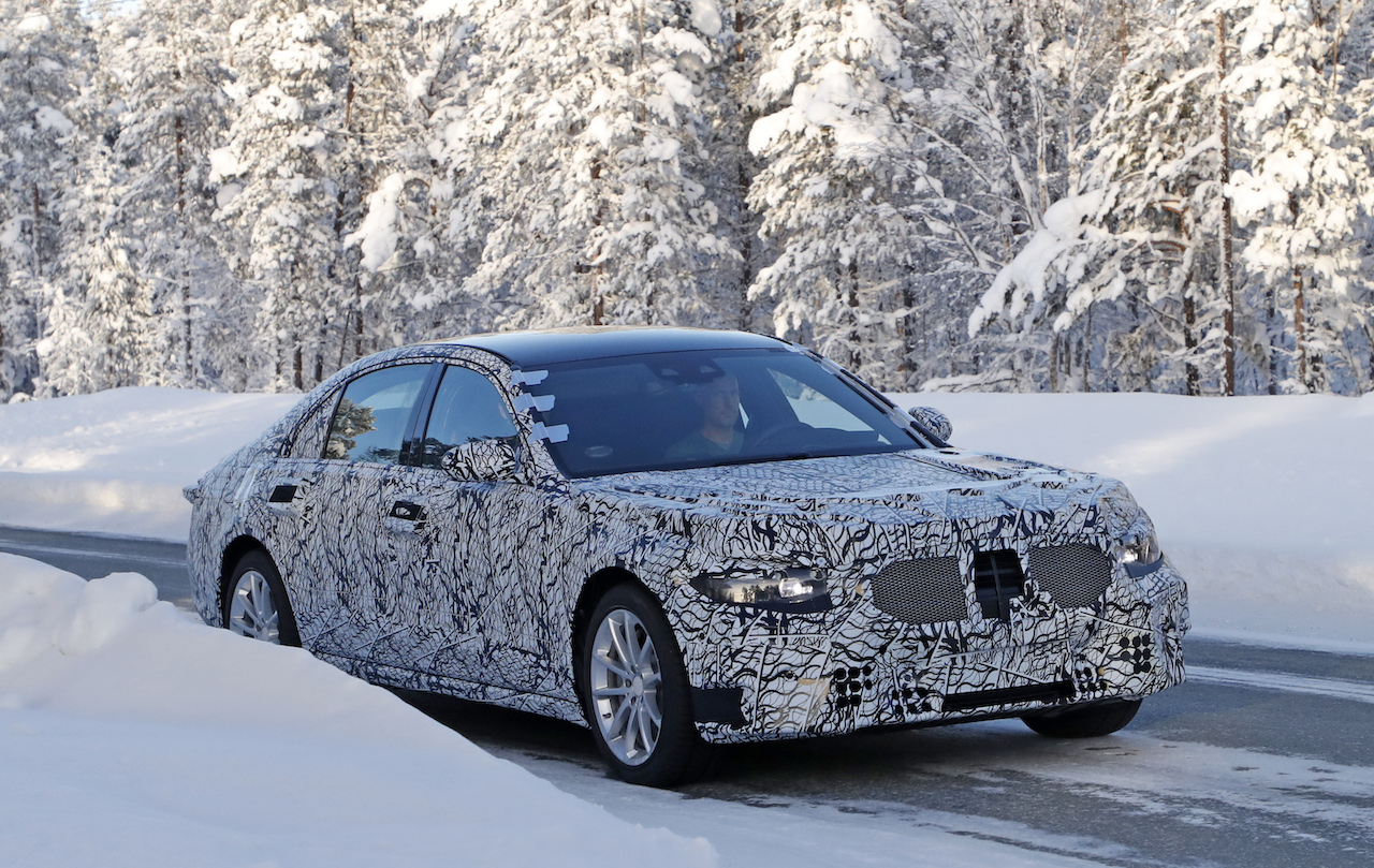 Mercedes S-Class 2 画像｜懐かしの「SEC」が4ドアで復活!? メルセデス・ベンツ Sクラス次期型をキャッチ ...