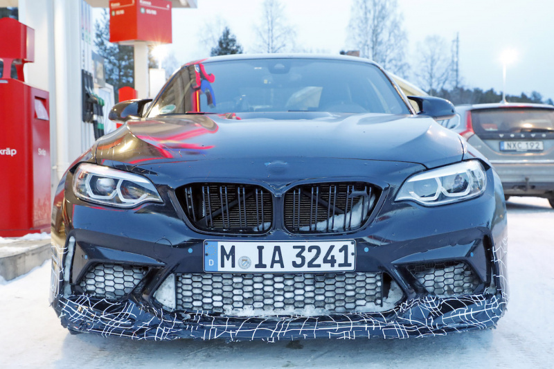 BMW M2 CS CSL Closeup 2 画像｜BMW M2「CS/CSL」のプロトタイプに超接近！ 3リッターターボ搭載で445馬力を ...