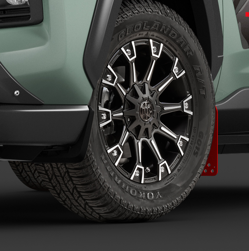 wheel_CRIMSON MG MONSTER 画像｜TRDが仕立てた新型RAV4「Adventure」用パーツはタフな印象を強調する ...