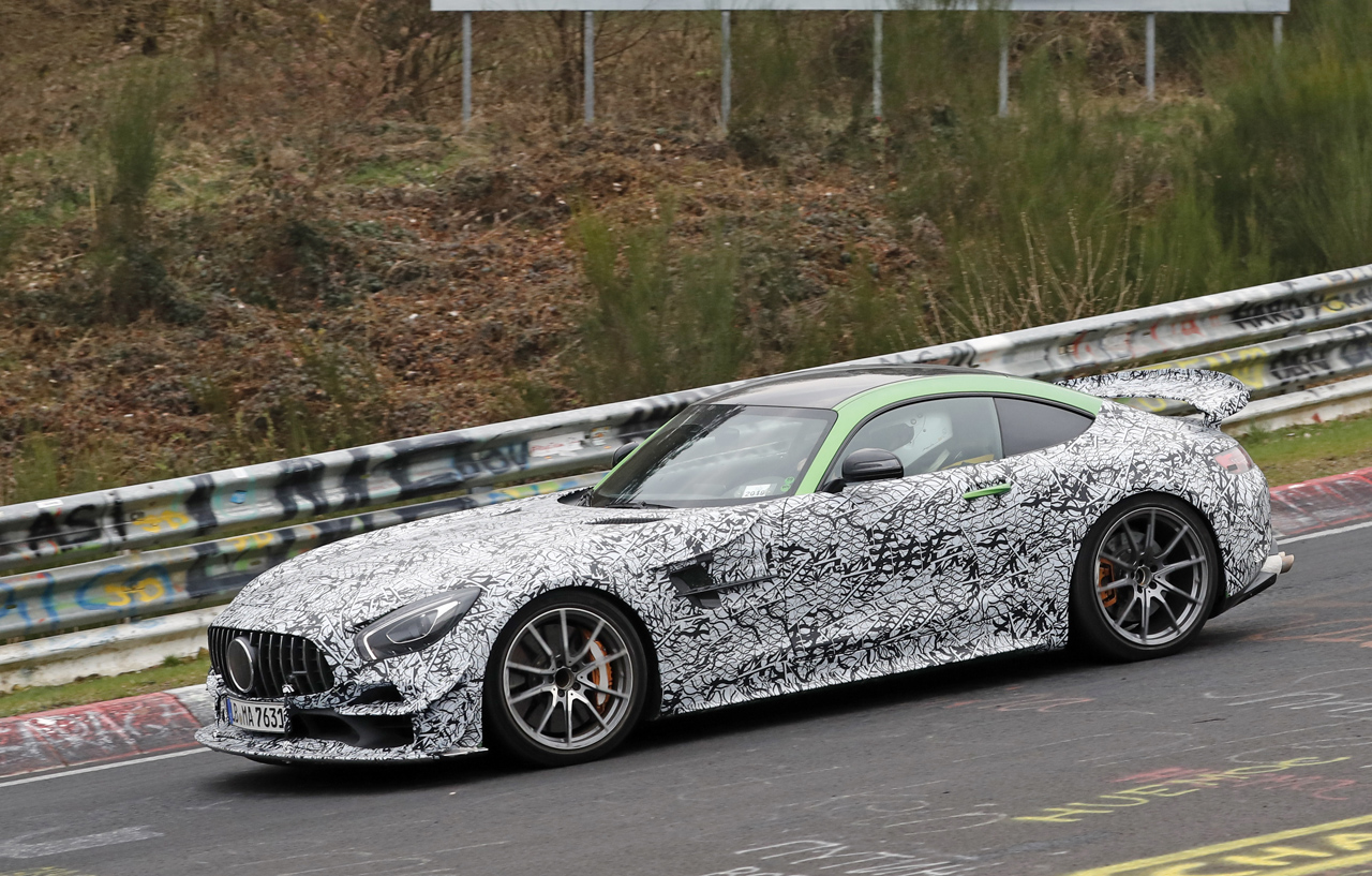 Mercedes AMG GT Black Series 7 画像｜メルセデスAMG史上最速の「GT ブラックシリーズ」、市販型を初スクープ ...