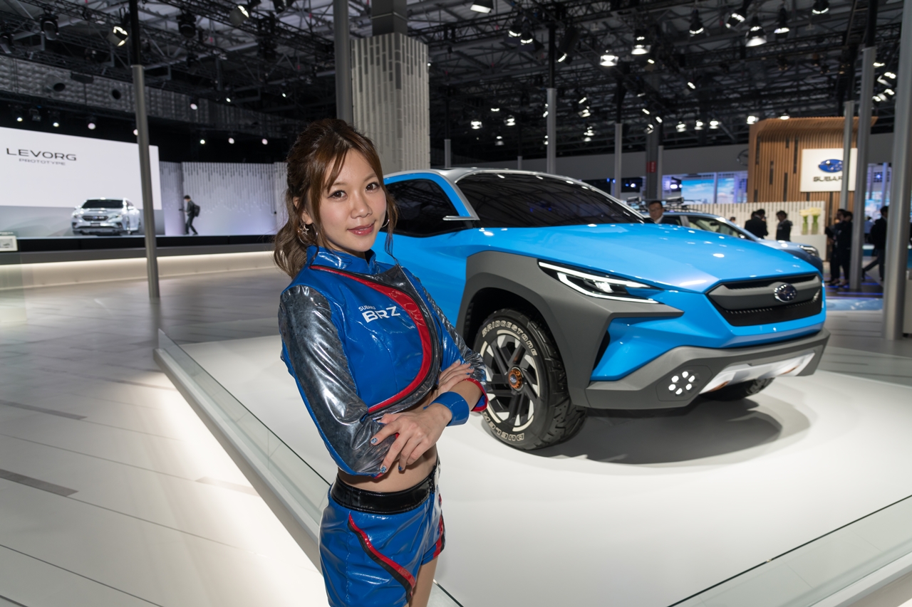 tms2019_subaru_breeze002 画像｜SUBARUのレースクイーンBREEZEが選ぶブースの見どころはココ！【東京モーター ...