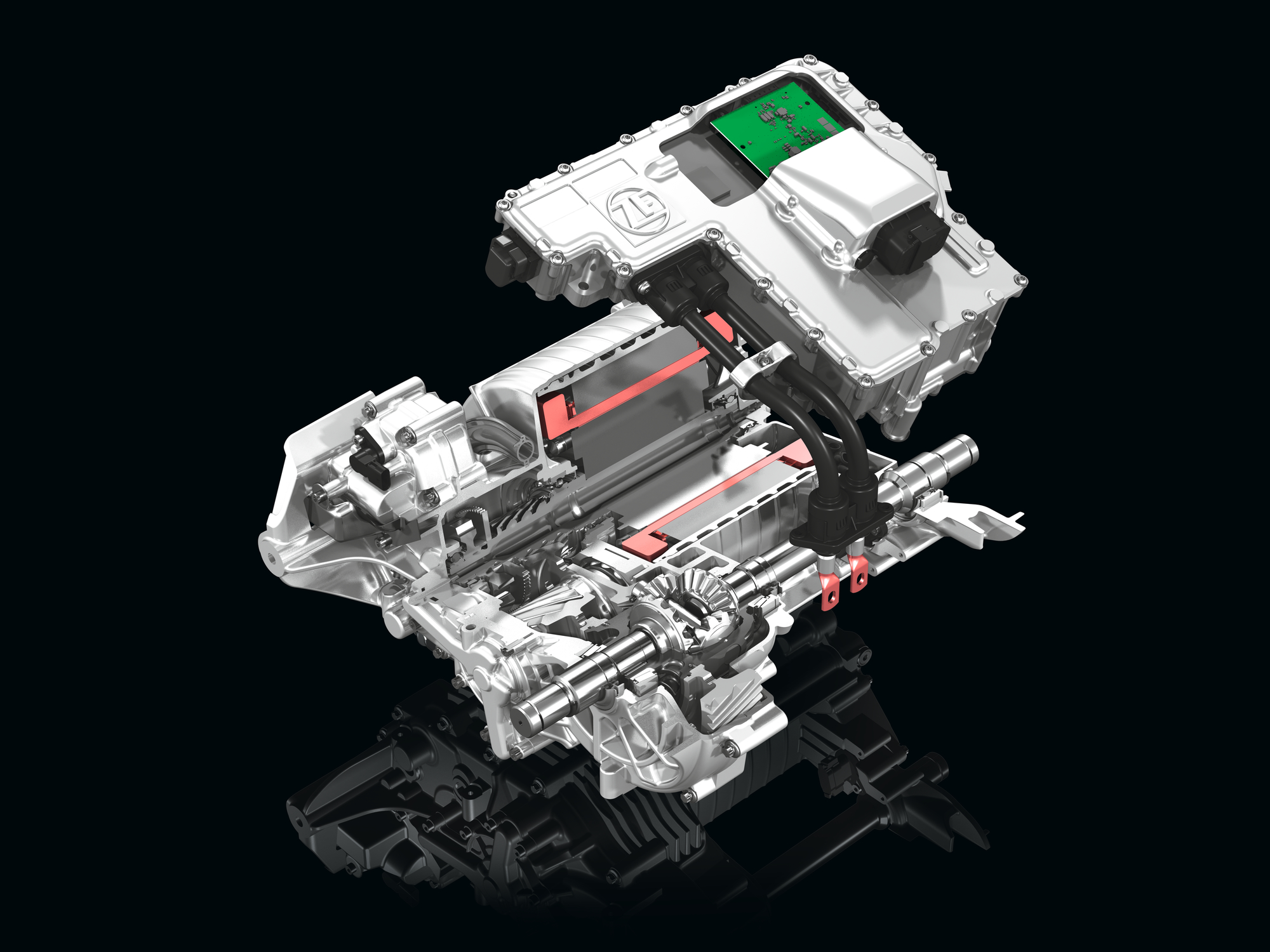 ZFの「EVD2」電動ドライブ 画像｜小型トラックがスポーツカー、高級車並みに!? メガサプライヤー「ZF」が電動化を軸に切り開くモビリティの ...