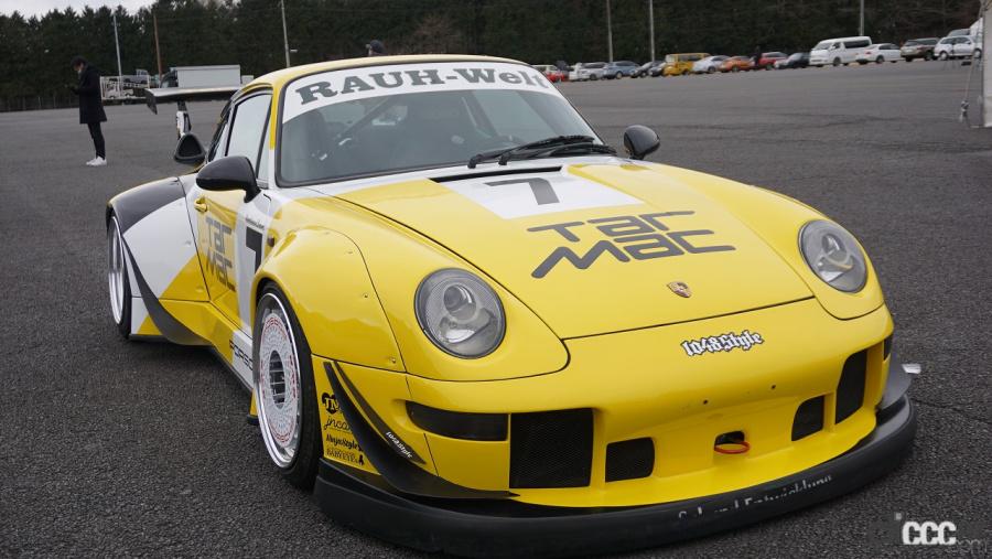 全幅222cm！世界のナカイが手がけるRWB993型ポルシェの最新バージョン【東京オートサロン2021】 | clicccar.com