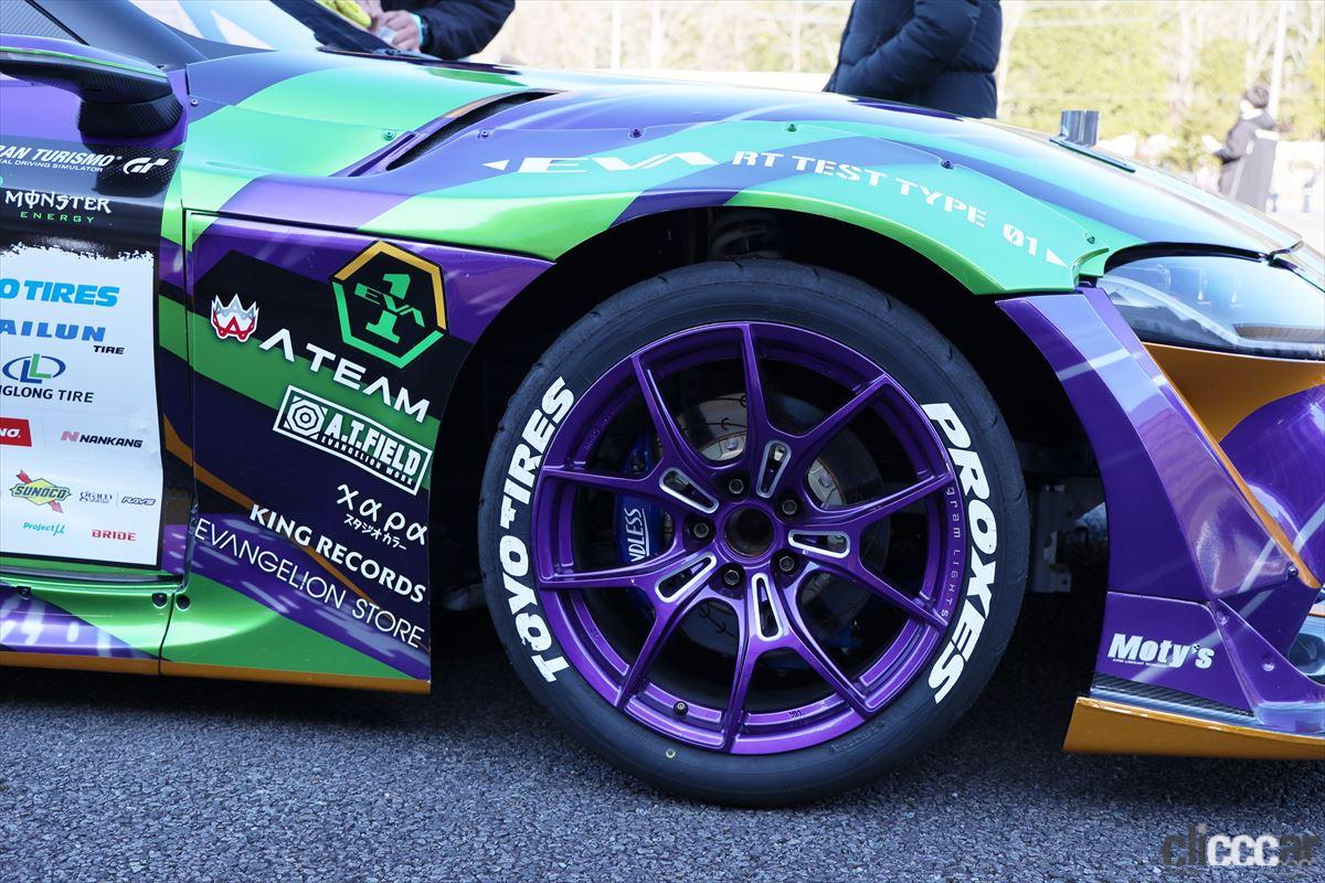 d1_eva_supra004 画像｜EVAレーシング、D1GP初号機GRスープラの大迫力【東京オートサロン2021】 | clicccar.com