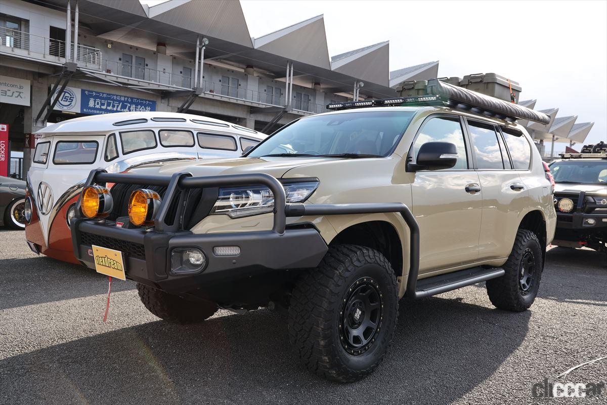 flex_dream_018 画像｜A.R.Bパーツ正規輸入元のflexdreamが作り上げた力強いランクルのデモカー【東京オートサロン ...