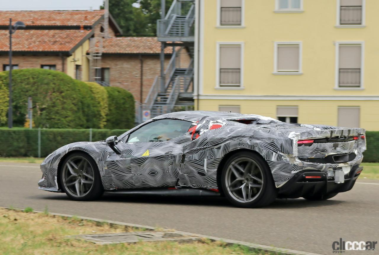 Ferrari 296 GTS 3 画像｜フェラーリV6ハイブリッド、296GTB派生オープン「スパイダー」設定へ！ | clicccar.com