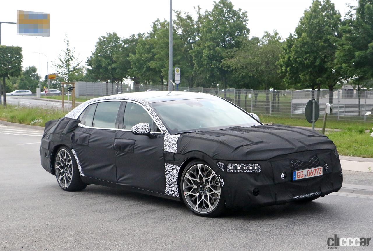 Genesis G90 9 画像｜Sクラスや7シリーズがライバル。ジェネシス G90次期型、フルEVも設定へ | clicccar.com