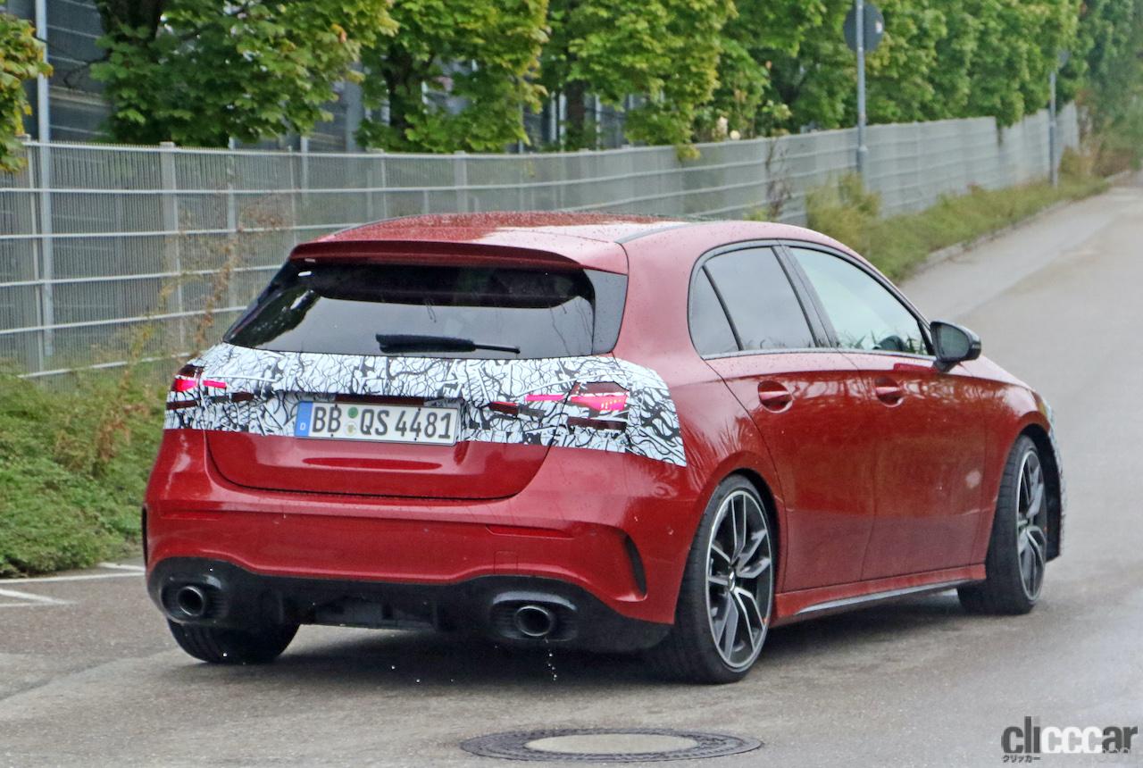 Mercedes AMG A35 facelift 12 画像｜ふてぶてしさが魅力!? メルセデスAMG「A35」改良モデルを初スクープ ...