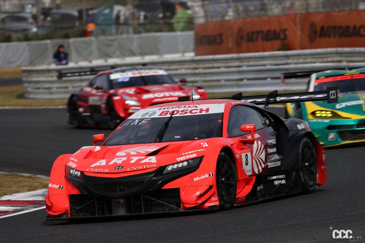 sgt_6_ap_500_009 画像｜第6戦オートポリス・GT500、予選上位のホンダ勢が沈む中、優勝したのはホンダ勢のARTA NSX ...