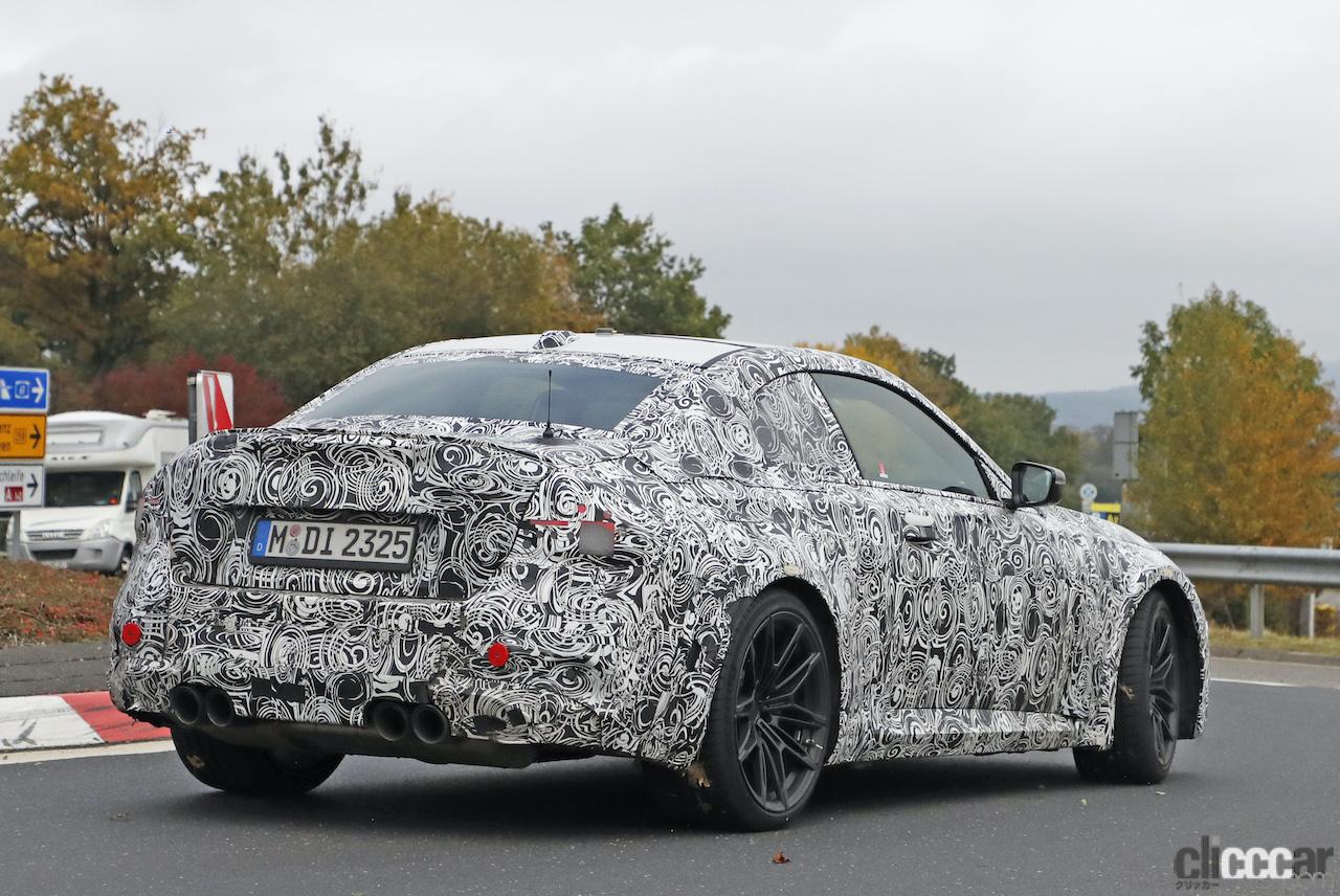 BMW M2 Competition 23 画像｜3ペダルで登場か!? BMW M2コンペティション新型を初スクープ | clicccar.com