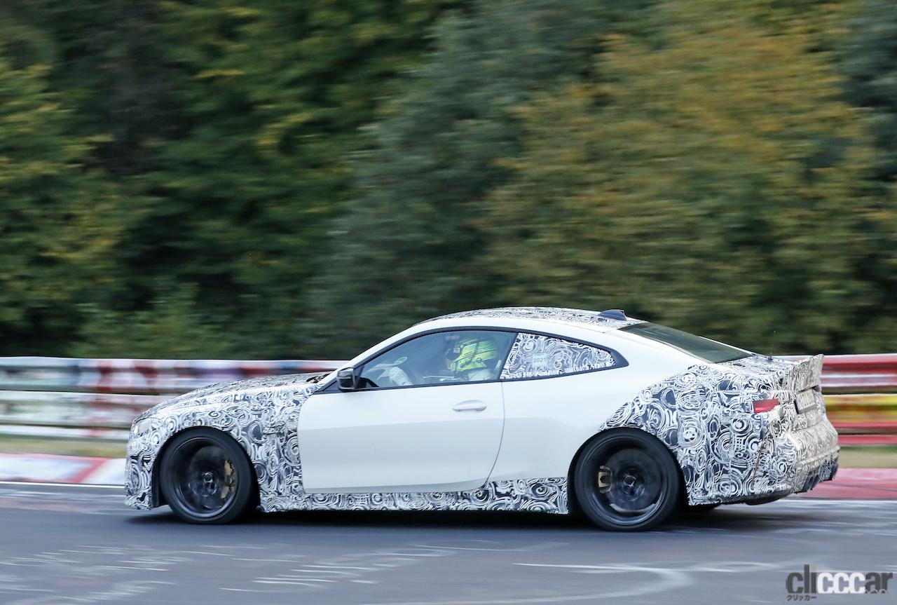 BMW M4 CSL Nürburgring 17 画像｜BMW M4の高パフォーマンスモデル「CSL」、プロトタイプがニュルに来た ...