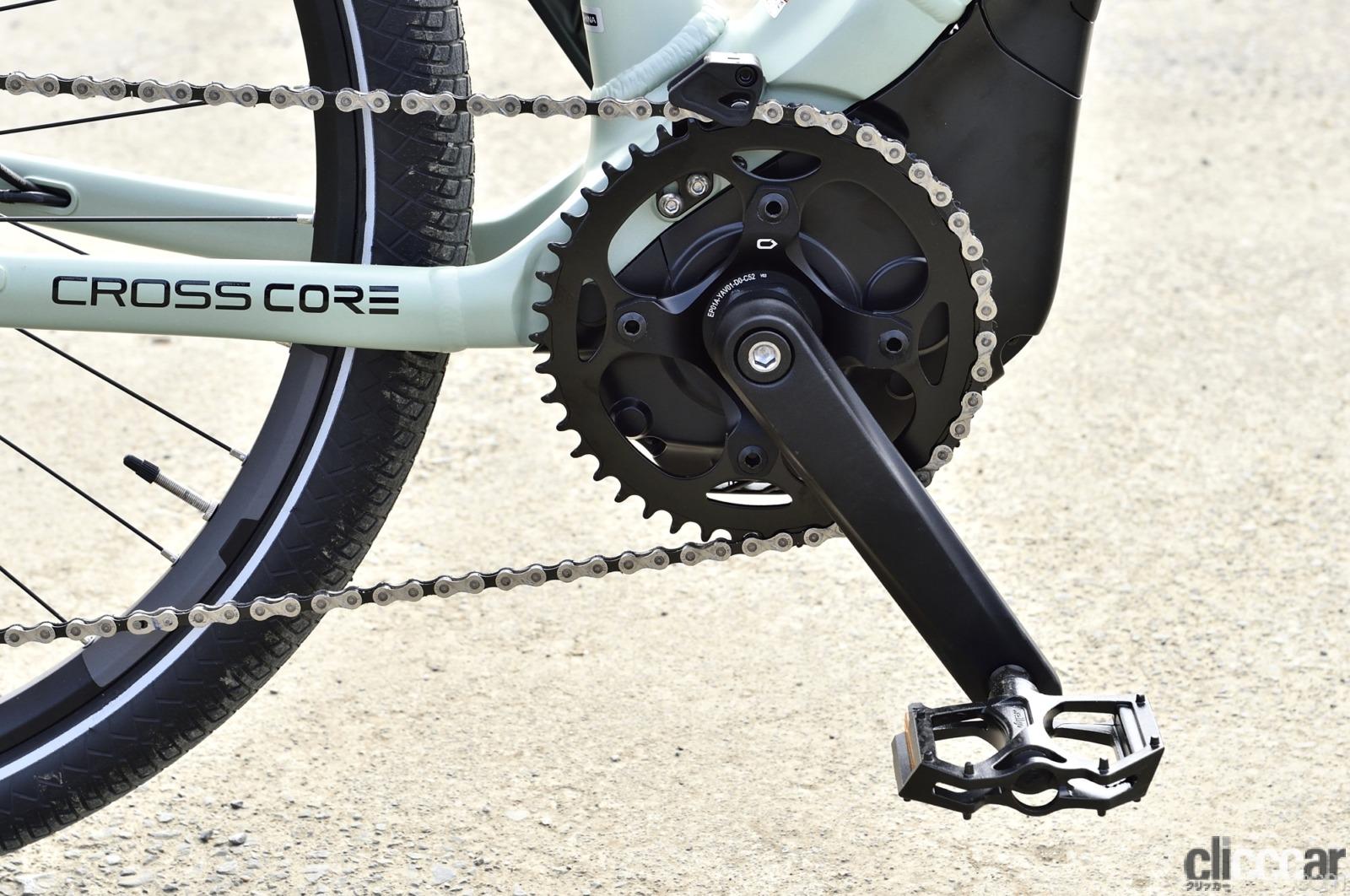 yamaha_crosscore_rc_010 画像｜ヤマハ新型e-バイク「クロスコアRC」に試乗！ 街から郊外までオートマ感覚で走れちゃう快適クロスバイク | clicccar.com