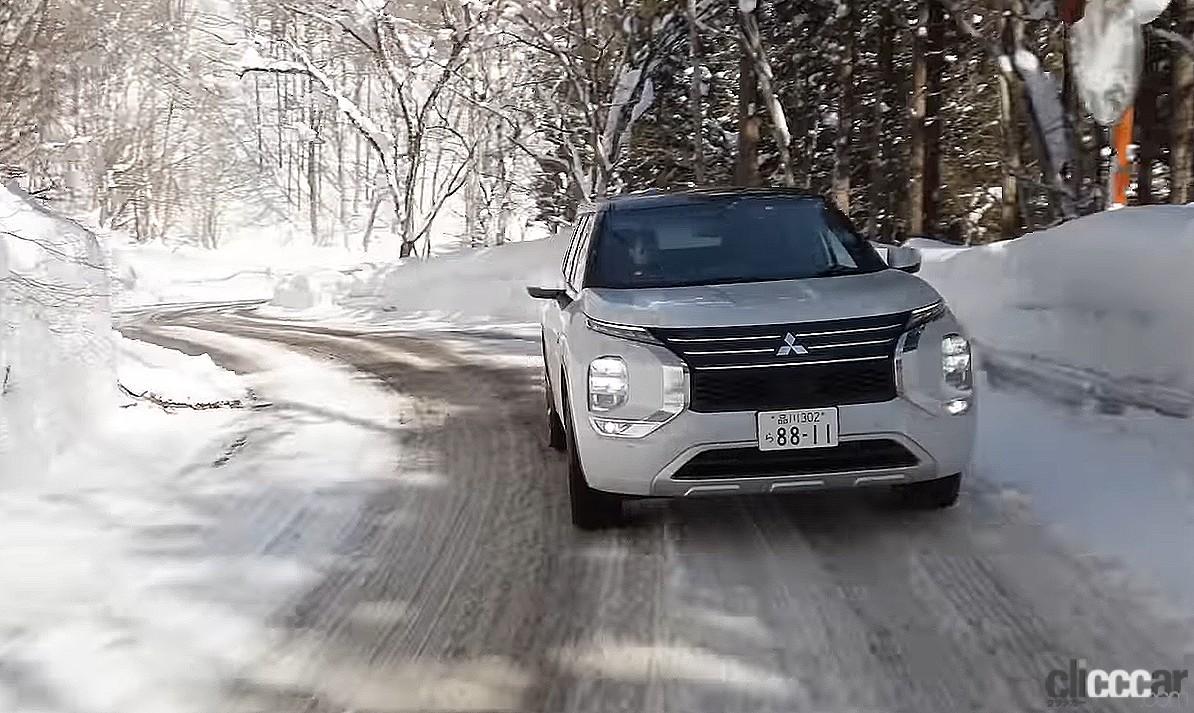 KazuoShimizu_mitsubishi_outlander_phev_snow_16 画像｜新たな世界を魅せる新型三菱アウトランダーPHEVで、クロエリこと黒澤恵里さんと雪道ドライブ ...