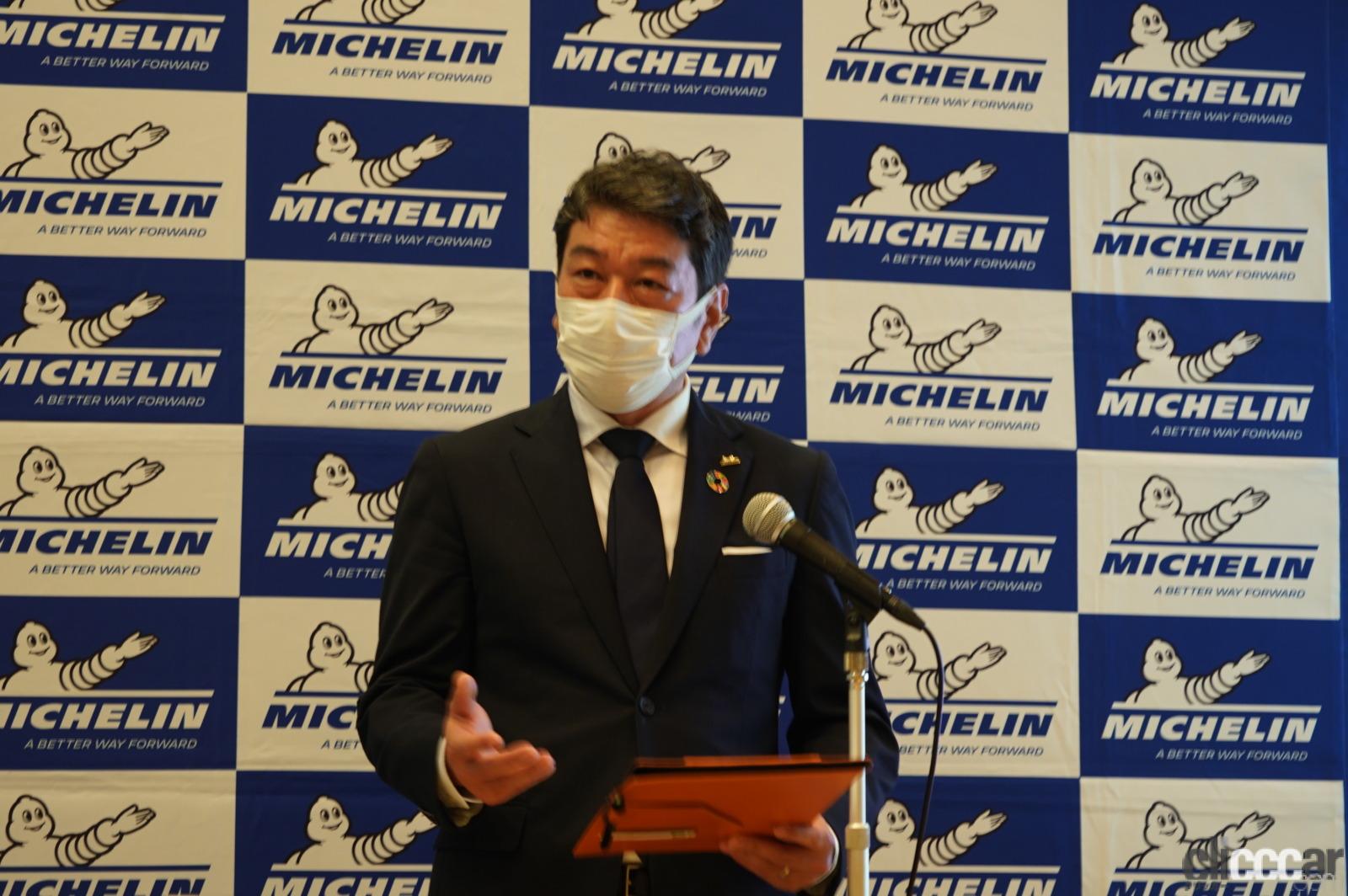 A9_08714 画像｜日本ミシュランが「RFID」内蔵タイヤ、「MICHELIN Quick Scan」を展示【ジャパントラックショー ...