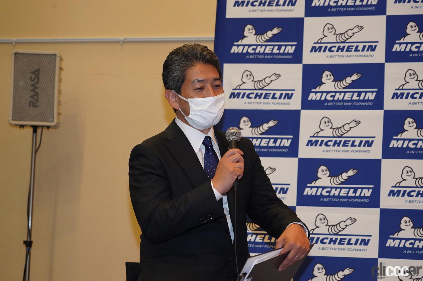 A9_08714 画像｜日本ミシュランが「RFID」内蔵タイヤ、「MICHELIN Quick Scan」を展示【ジャパントラックショー ...