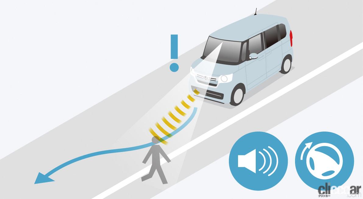 lkas warning 2 ws 画像｜最新ホンダN-BOXのホンダセンシング、ACCが渋滞追従機能付きに進化してどう変わった？【新車リアル ...