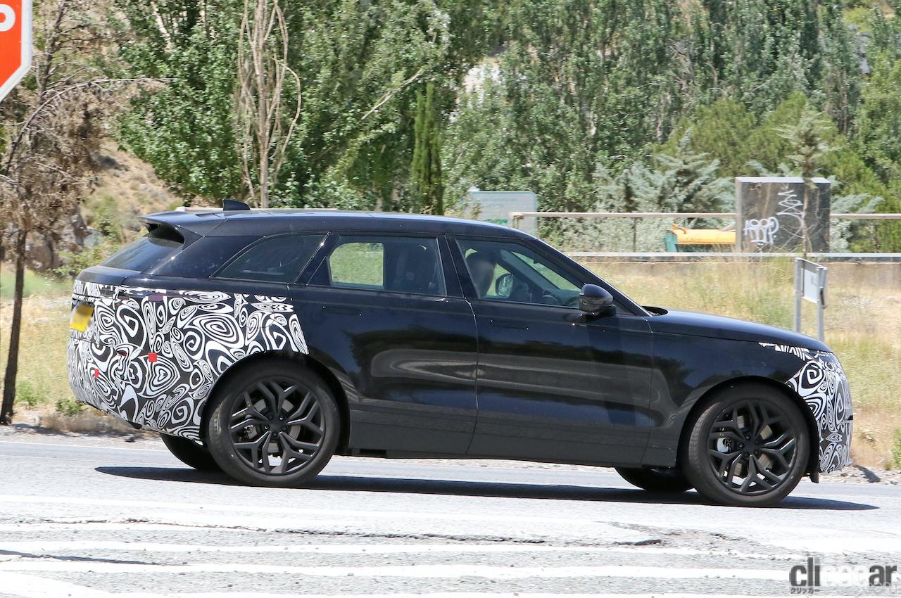 Range Rover Velar Facelift 8 画像｜レンジローバー ヴェラール改良型を初スクープ。車内は高級感アップ ...
