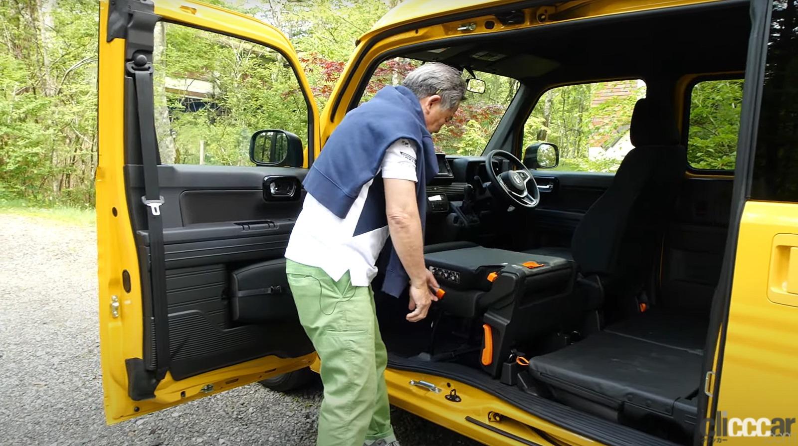 KazuoShimizu_honda_nvan_camp_17 画像｜清水和夫がホンダ「N-VAN+STYLE FUN」で愛犬と一緒にソロキャンプへ。「軽自動車の多様性、使い勝手の良さを全世界 ...