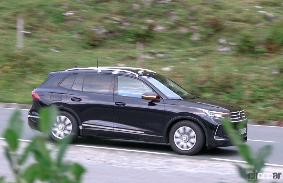 VW Tiguan_007 画像｜VW「ティグアン」改良型、トゥアレグを従えアルプスを走る【動画】 | clicccar.com