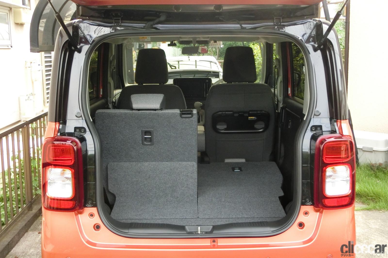 luggage room 2-3 seat back right side folding at full slide 画像｜スズキ「ワゴンR ...