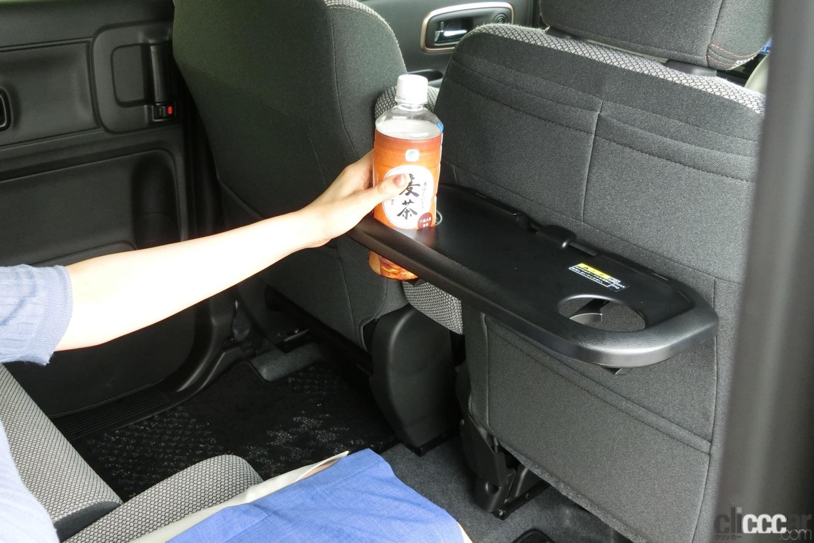 storage 9-2 seat back table 2 画像｜スマホ置き場はいくつある？スズキ「ワゴンRスマイル」の全モノ入れにクローズ ...