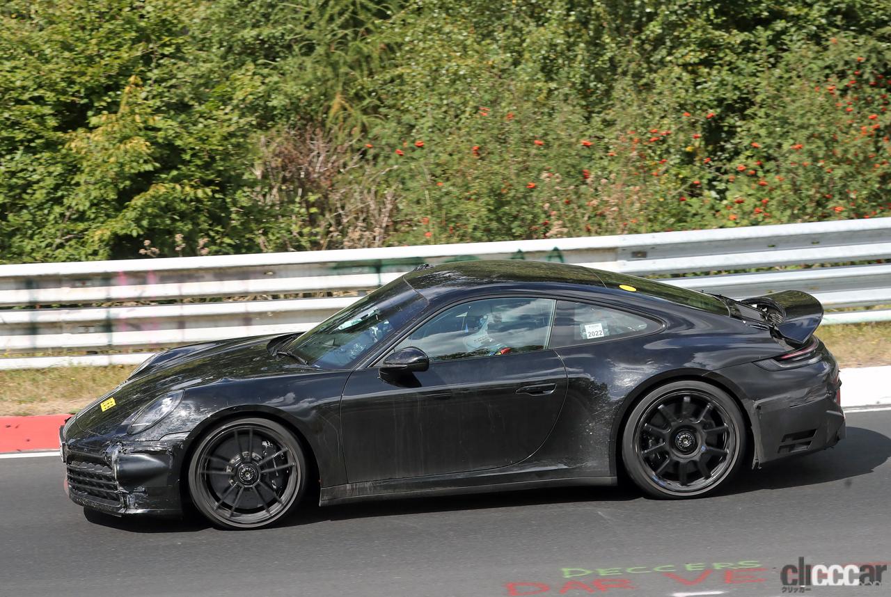 Porsche 992.2 GTS Hybrid 19 画像｜ポルシェは電動化でどうなる？「911GTSハイブリッド」を初スクープ ...