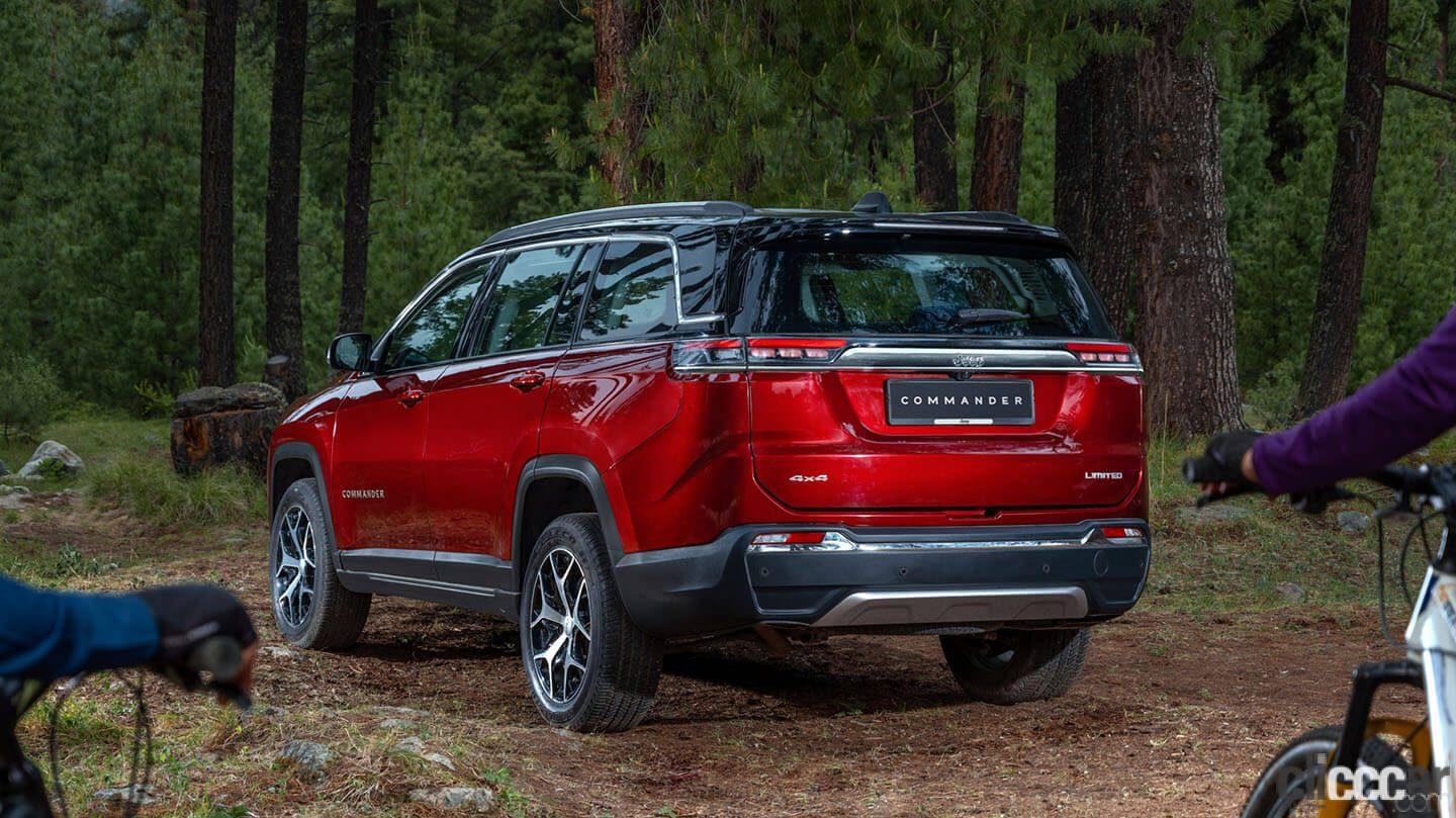 Jeep_Commander_20221025_3 画像｜全長4.7m台の3列7人乗りミドルサイズSUV、新型「ジープ・コマンダー」が新登場 | clicccar.com
