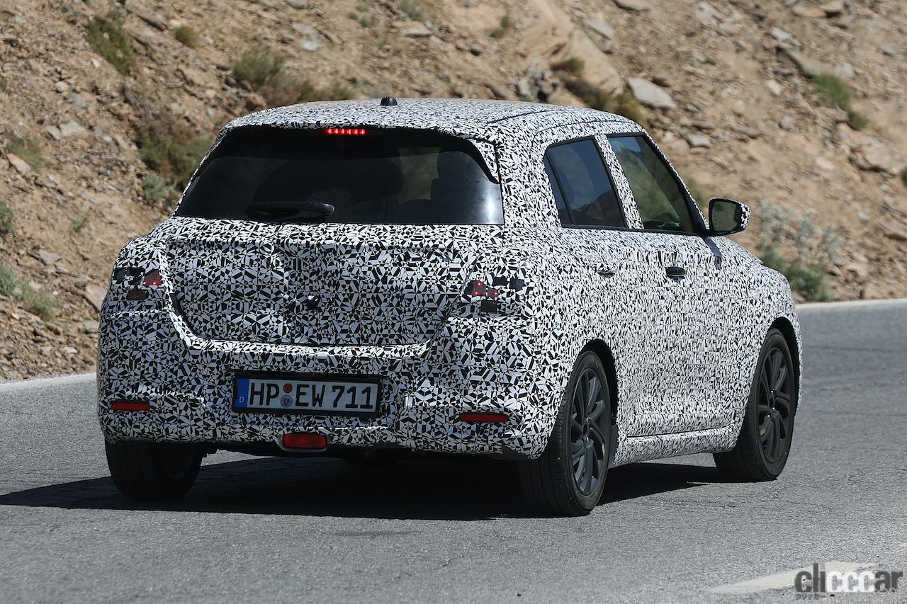 Swif_001 画像｜新型スズキスイフト、スパイショットからわかった最終デザインを大予想 | clicccar.com