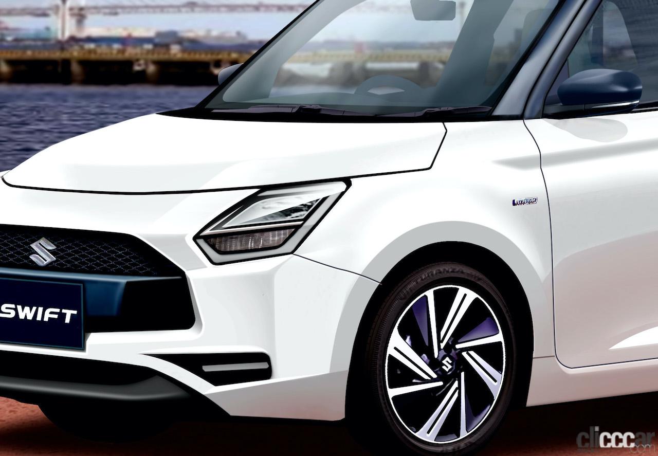 Swif_UP 画像｜新型スズキスイフト、スパイショットからわかった最終デザインを大予想 | clicccar.com