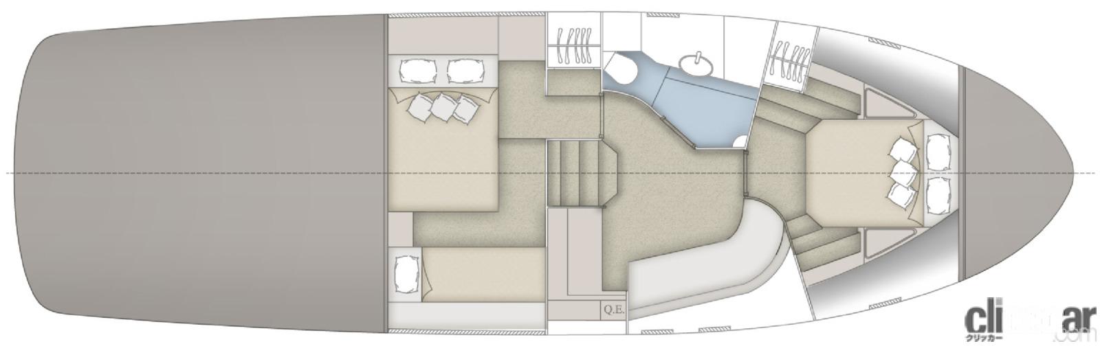 gruppo sarnico - spider 46gts - sottocoperta 画像｜波しぶきさえ美しい、「サルニコの造船所」が生ん ...