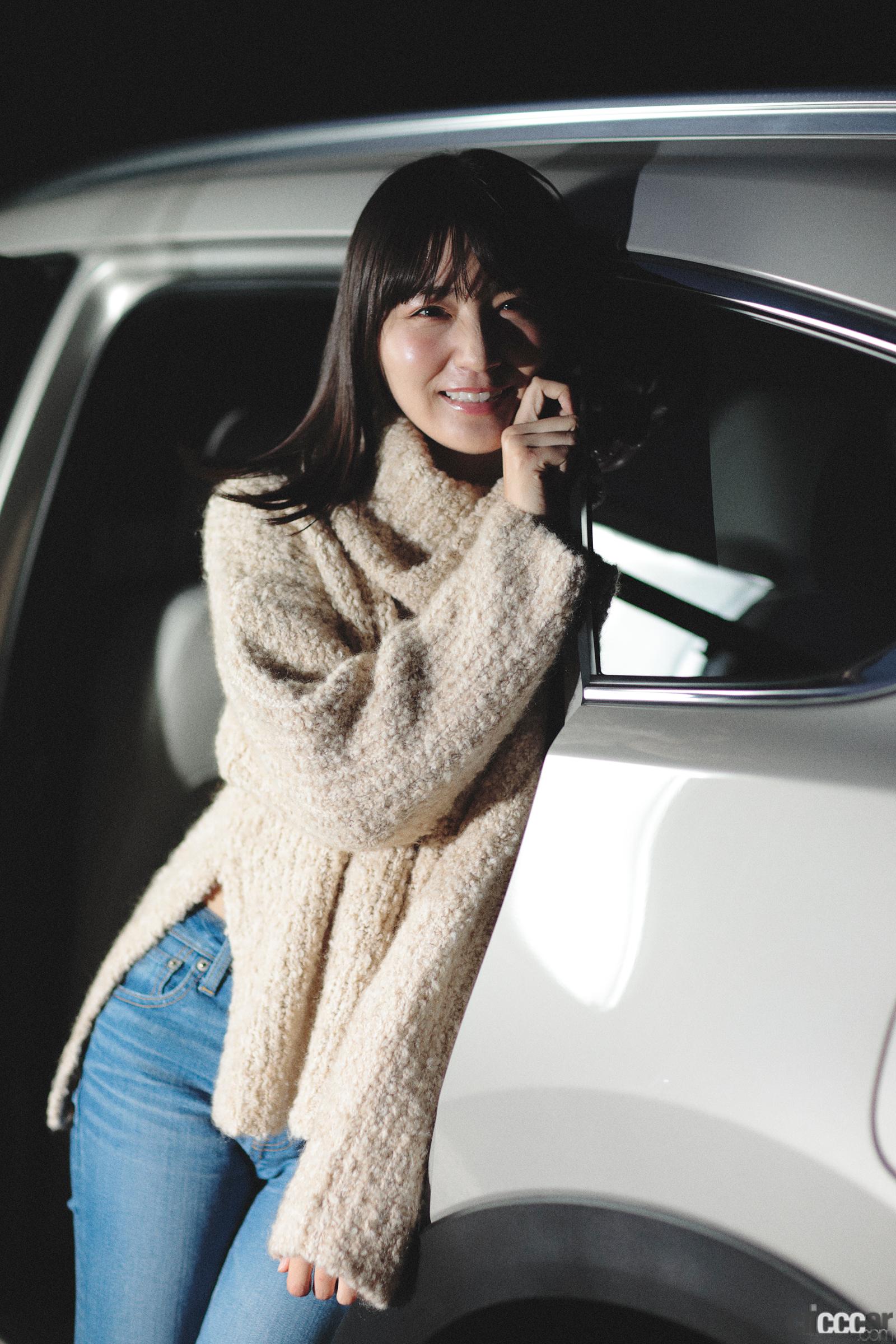 hanaoka_saki_20 画像｜「上質なクルマだね！」花岡咲×マツダCX-8【注目モデルでドライブデート!? Vol.143】 | clicccar.com