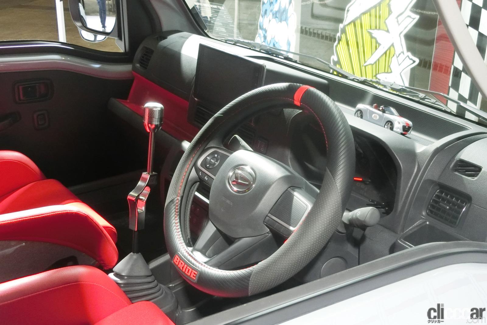 2 hijet truck junbo 4 画像｜伸縮キャビンのHIJET TRUCK JUNBO EXTEND、ド派手なパーツではじけるTANTO FUN CROSS【東京オートサロン ...