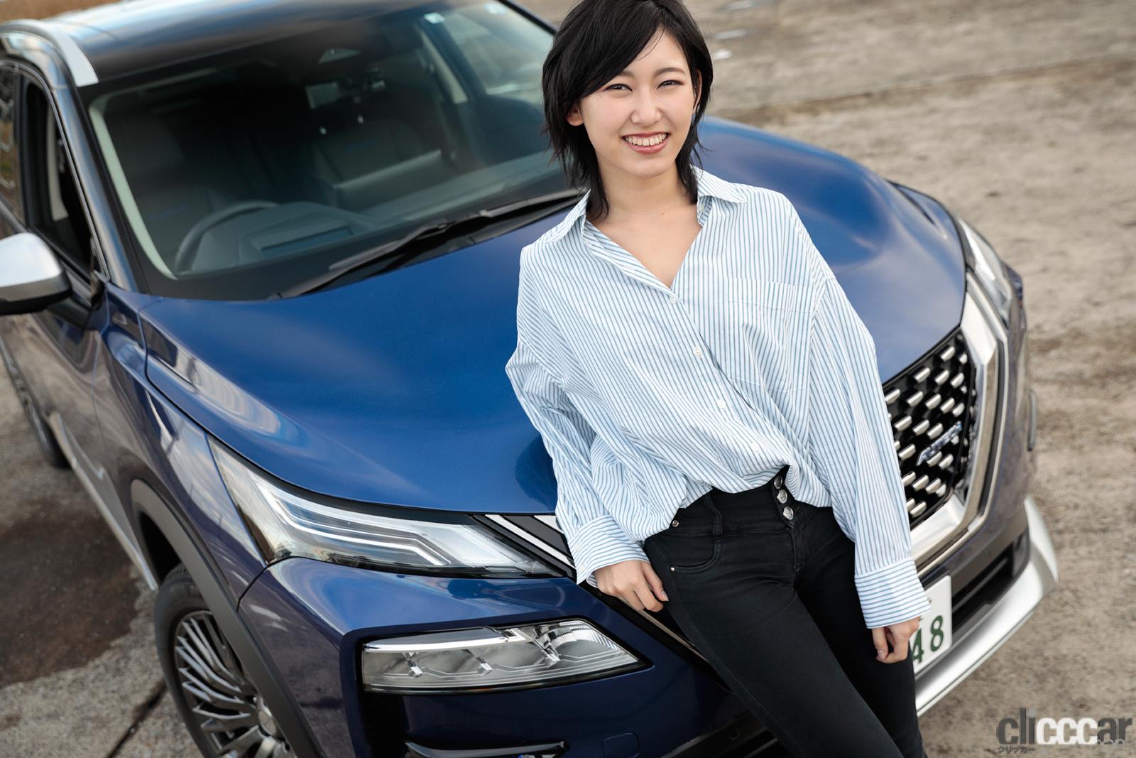 sakimura_Xtrail_001 画像｜「あの時とは違う」咲村良子×日産エクストレイル【注目モデルでドライブデート!? Vol.151 ...