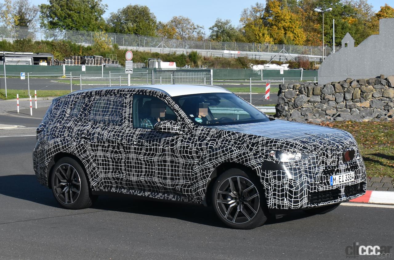 BMW X3 8 画像｜新型BMW X3はコクピットが大進化！最新世代カーブドディスプレイを激写 | clicccar.com