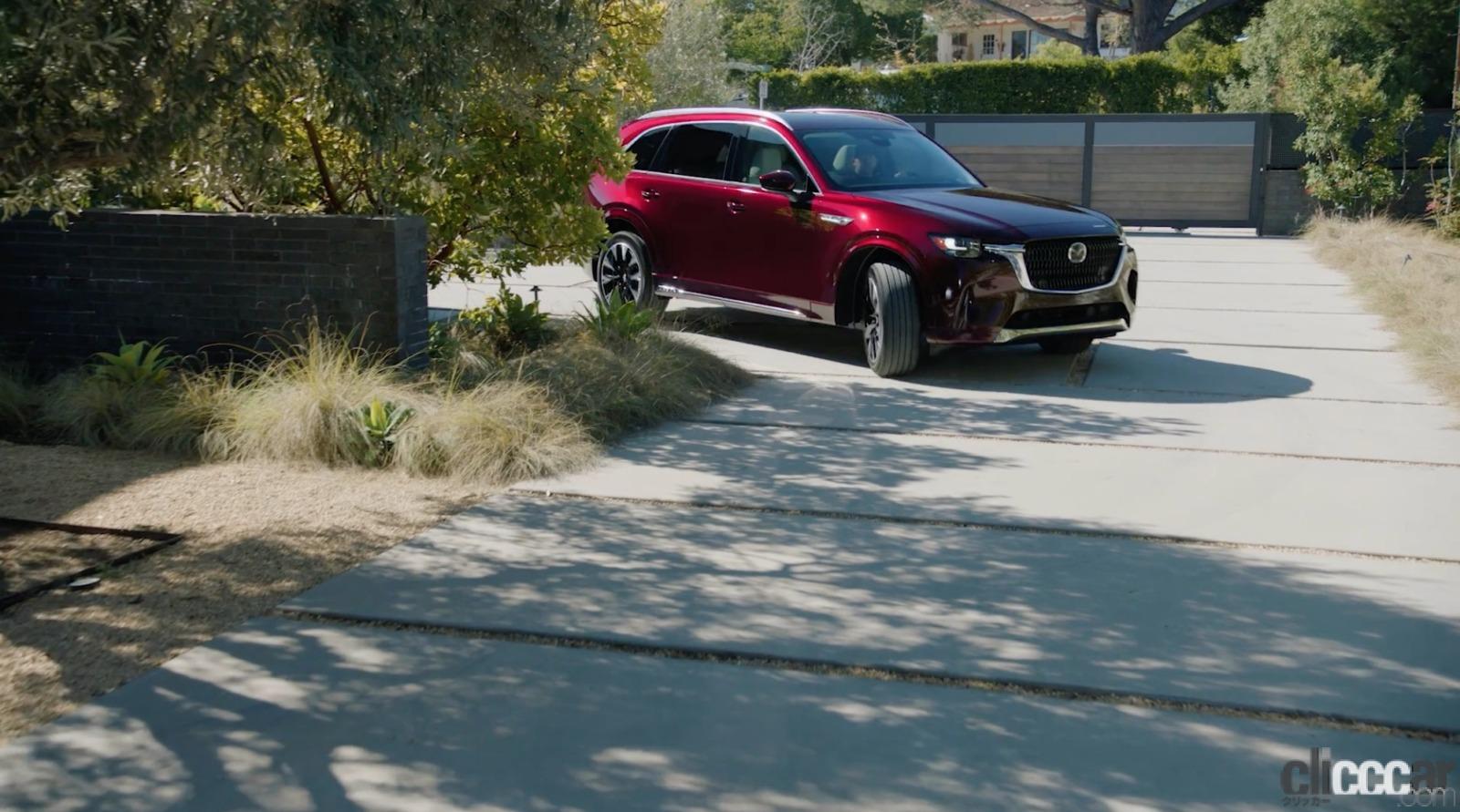 clicccar_Mazda_CX-902 画像｜マツダの最新SUV「CX-90」がお目見え。3列シートSUVにロードスターと共通の「アレ」を付けた理由は？ | clicccar.com