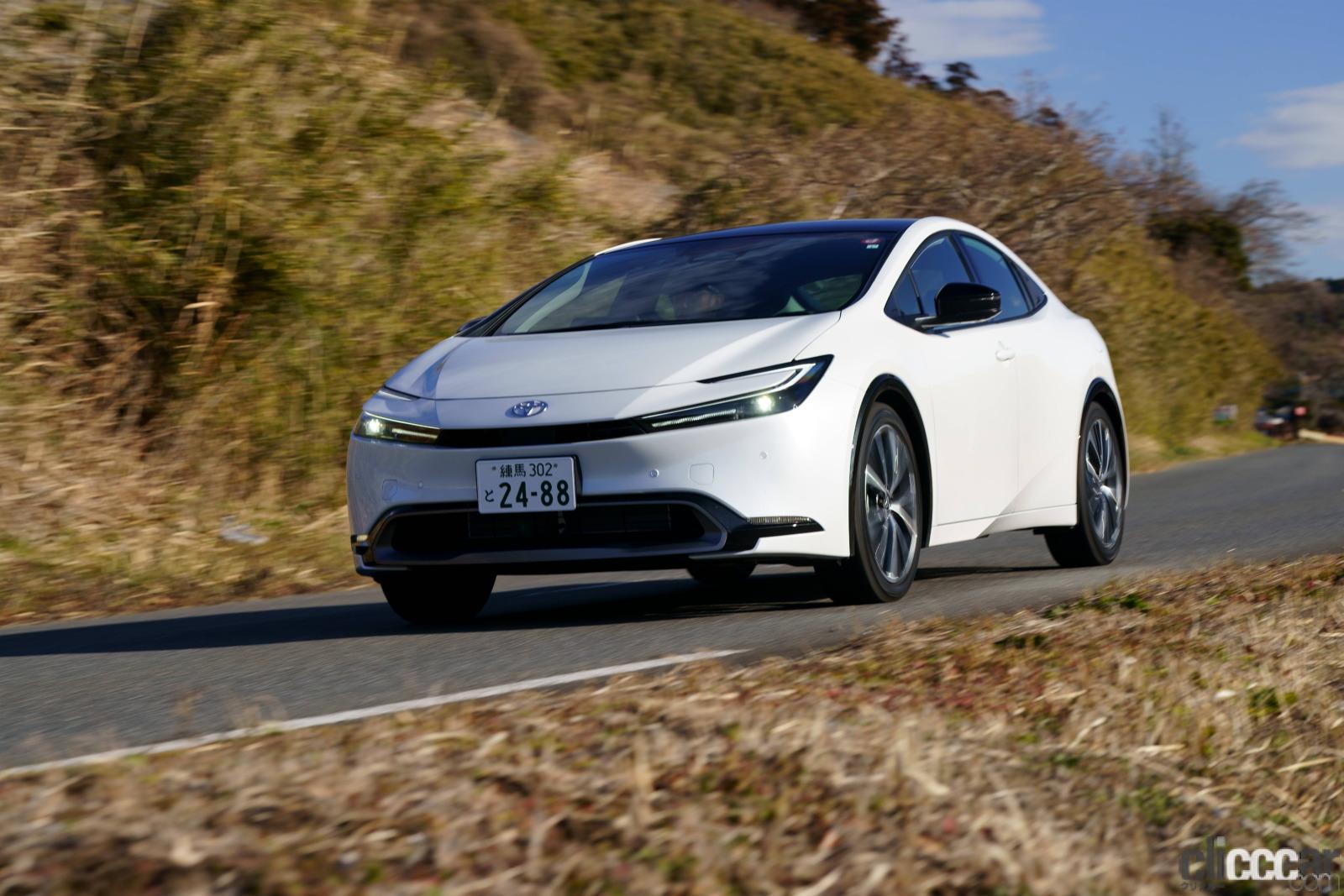 Prius_@Sodegaura-20230131-085905 画像｜トヨタ新型「プリウス」の2.0Lハイブリッドはスポーツハッチ並の速さ、PHEVは速さとEV度合いを兼ね備える ...