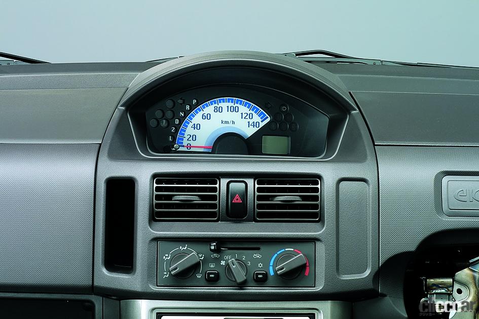 instrument panel 3 ek wagon 1st center meter 画像｜三菱eKワゴンはいかにして生まれ、その ...